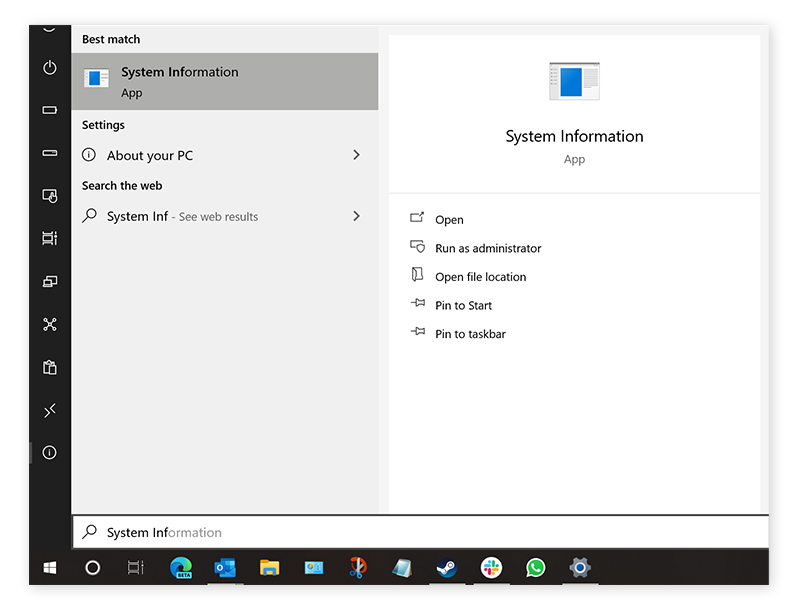 How To Check Computer Specs In Windows